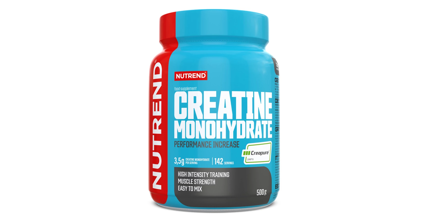 NUTREND Creatine Monohydrate 500g (Creapure) – NUTREND – Nutrend ...