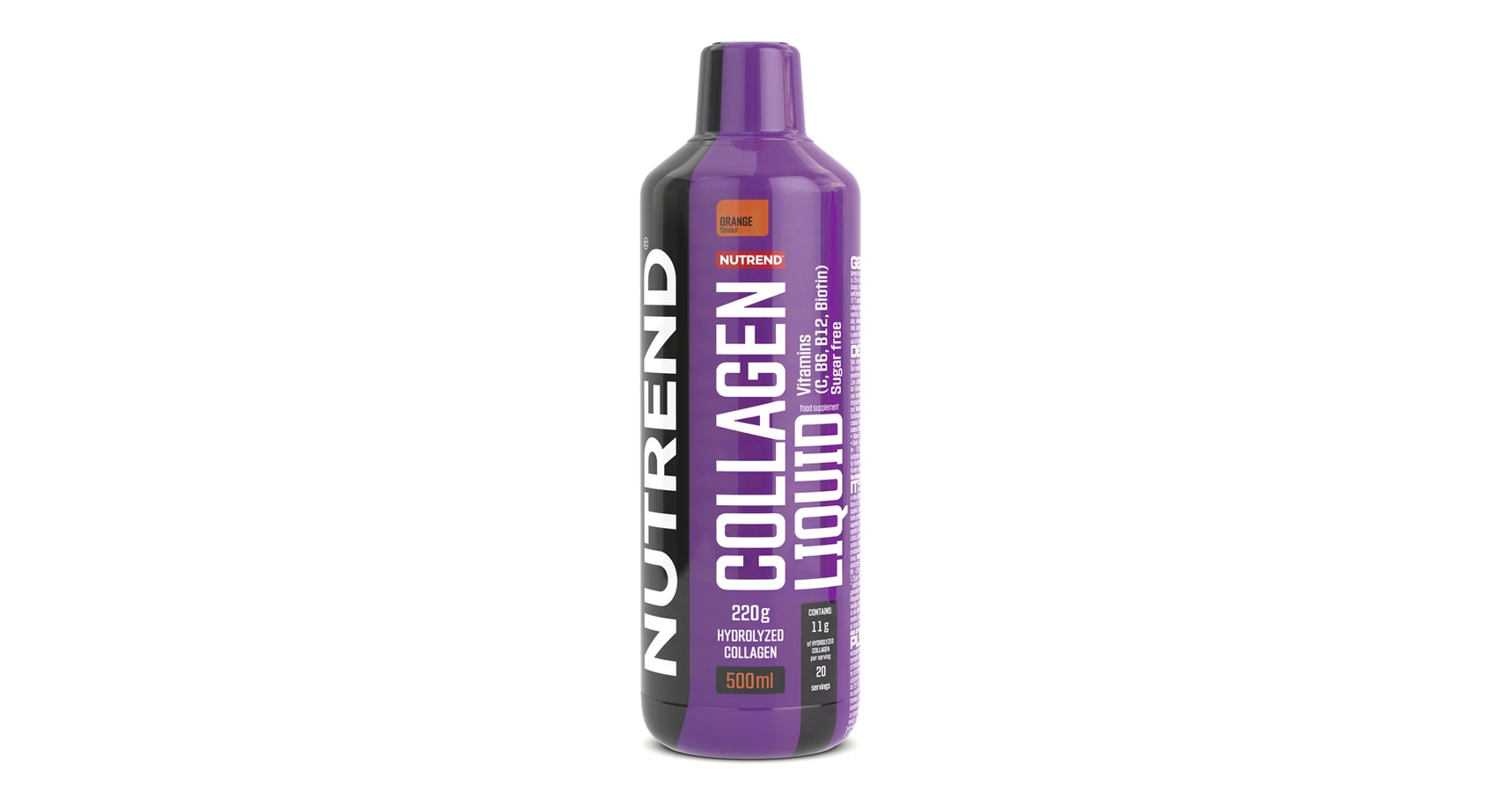 NUTREND Collagen Liquid, 500ml, Orange – NUTREND – Nutrend Magyarország