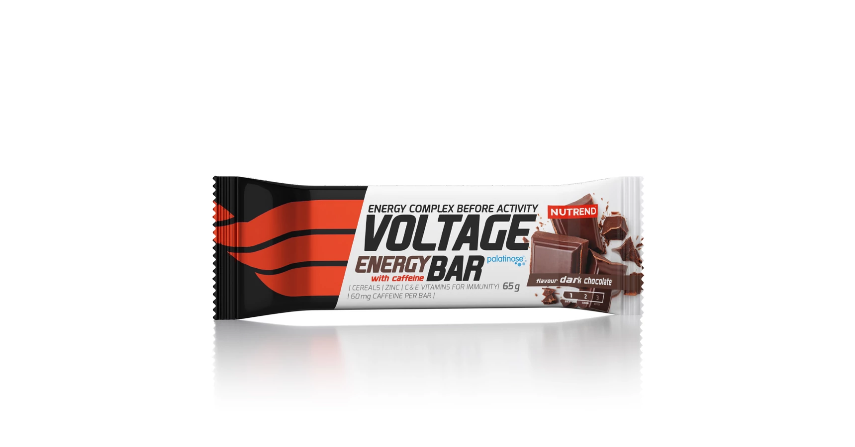 NUTREND Voltage Energy Cake with Caffieine 65g Dark Choco - NUTREND ...