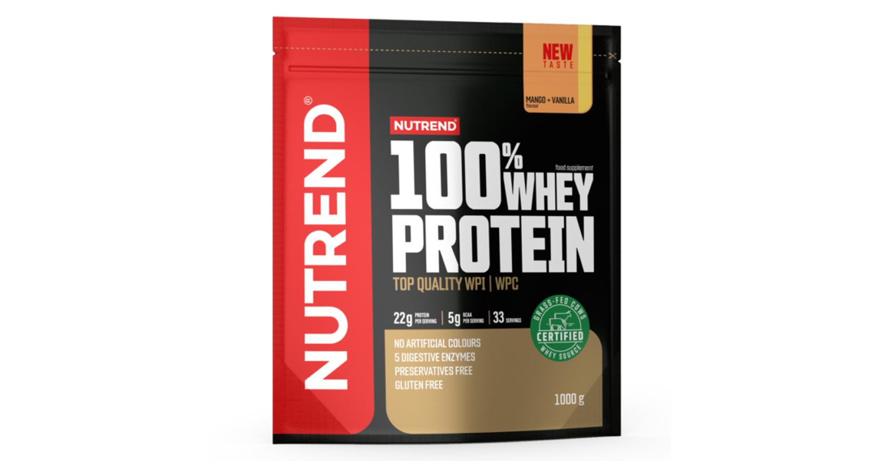 NUTREND 100% Whey Protein 1000g Mango+Vanilla - NUTREND - Nutrend ... NUTREND 100% Whey Protein 1000g Mango+Vanilla - NUTREND - Nutrend ...